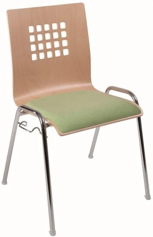ALBA - Židle VIOLA s čalouněným sedákem