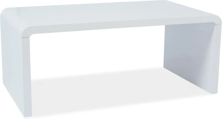 Konferenční stolek Mio - bílý lak
