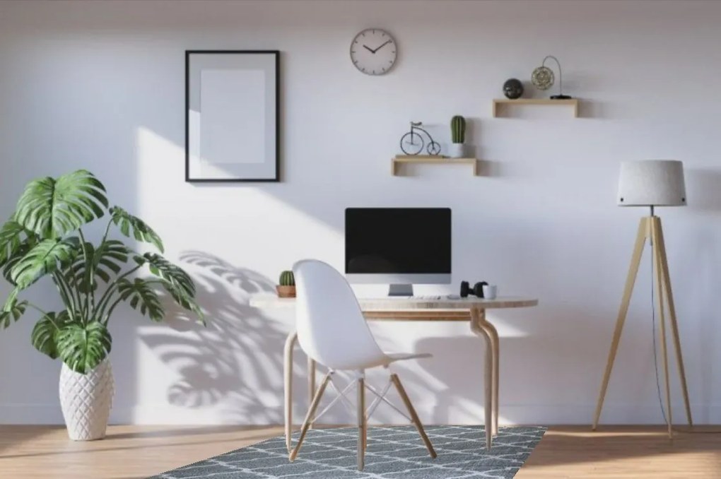 Berfin Dywany, Kusový koberec Lagos 1052 Grey (Silver), 140x190, šedá, chodba / předsíň