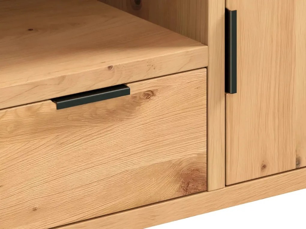 furniture-nabytek.cz - TV stolek Sidora divoký dub