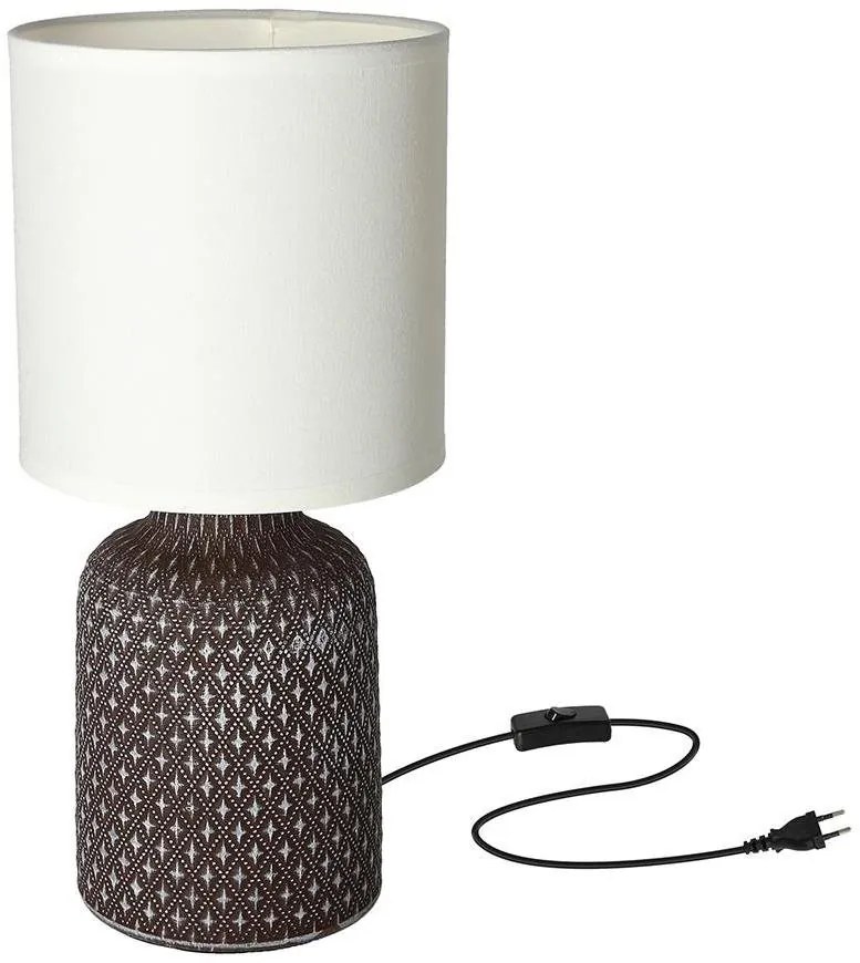 Stolní lampa stolní lampa iner 1xe14/40w/230v hnědá