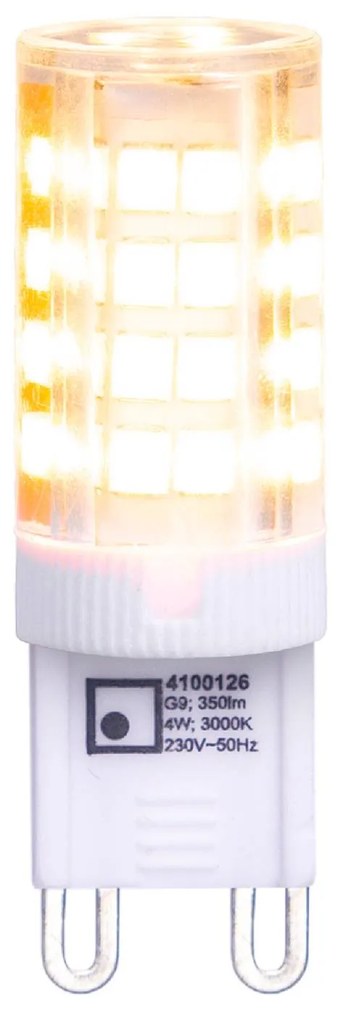 LED kolíková žárovka G9 3,5W teplá bílá 350 lm 6ks