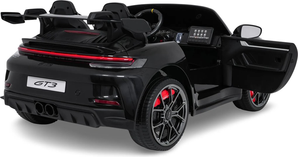 Ramiz Dětské závodní auto Porsche 911 GT3 černé