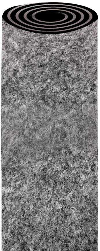 Vesna | Koberec zátěžový SIDNEY 901 šedý na gumě, šíře 400 cm