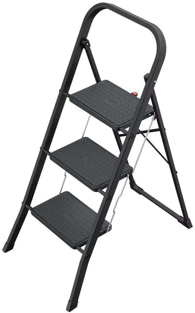 Ocelové schůdky Hailo K44 StandardLine 3 stupně, 4397-310