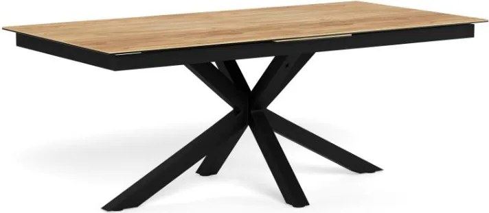 Jídelní rozkládací stůl Heaven 200/240 cm I dub divoký/černý