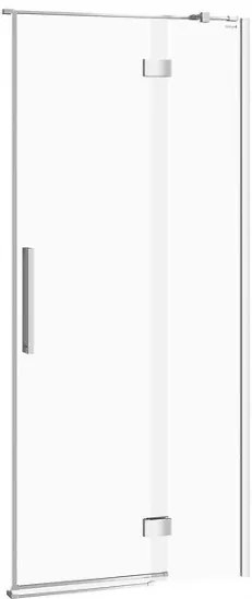 Cersanit Crea, křídlové dveře do otvoru 90x200 cm (pravé), 8mm čiré sklo, chromový profil, S159-006