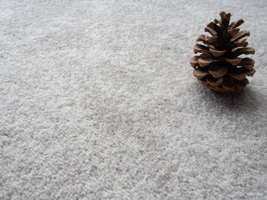 Condor Carpets, Metrážový koberec Serena 6631, na míru, šíře 4m,5m, šedá, filc, ložnice