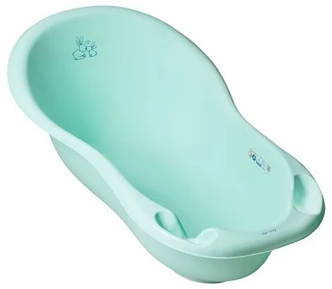 TEGA Anatomická vanička s výpustí Bunny mátová