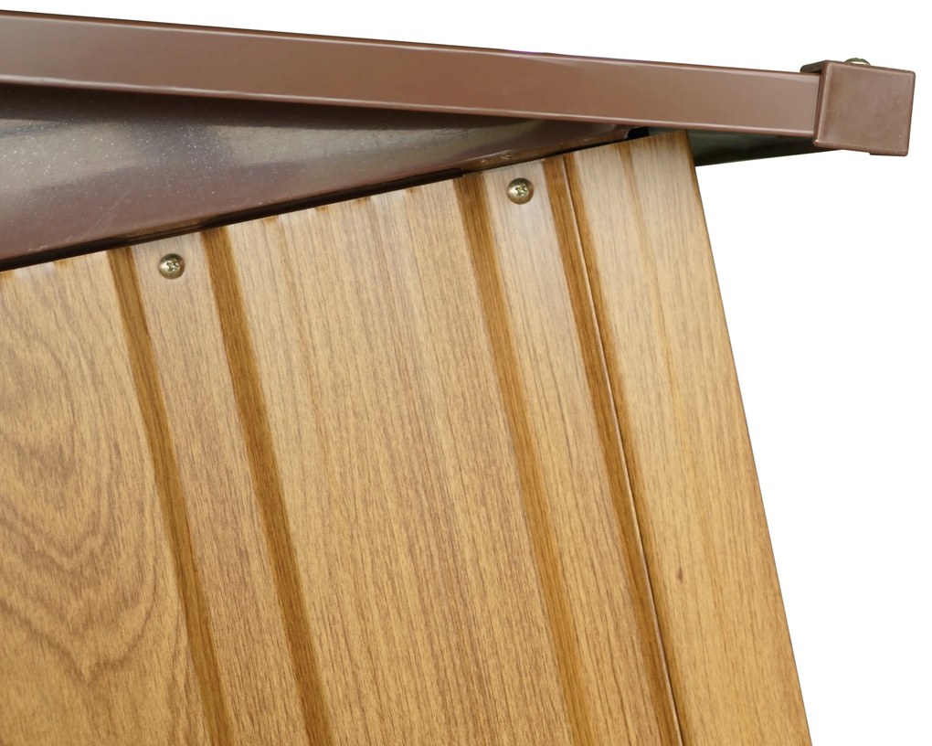 Zahradní domek BestBerg ZDB-9D / 9 m² / 279 x 324 x 211 cm / dekor dřevo/hnědá