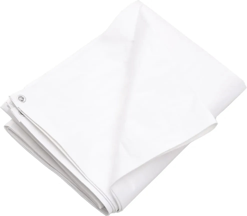 Plachta 260 g/m² 6 x 8 m bílá HDPE 151603