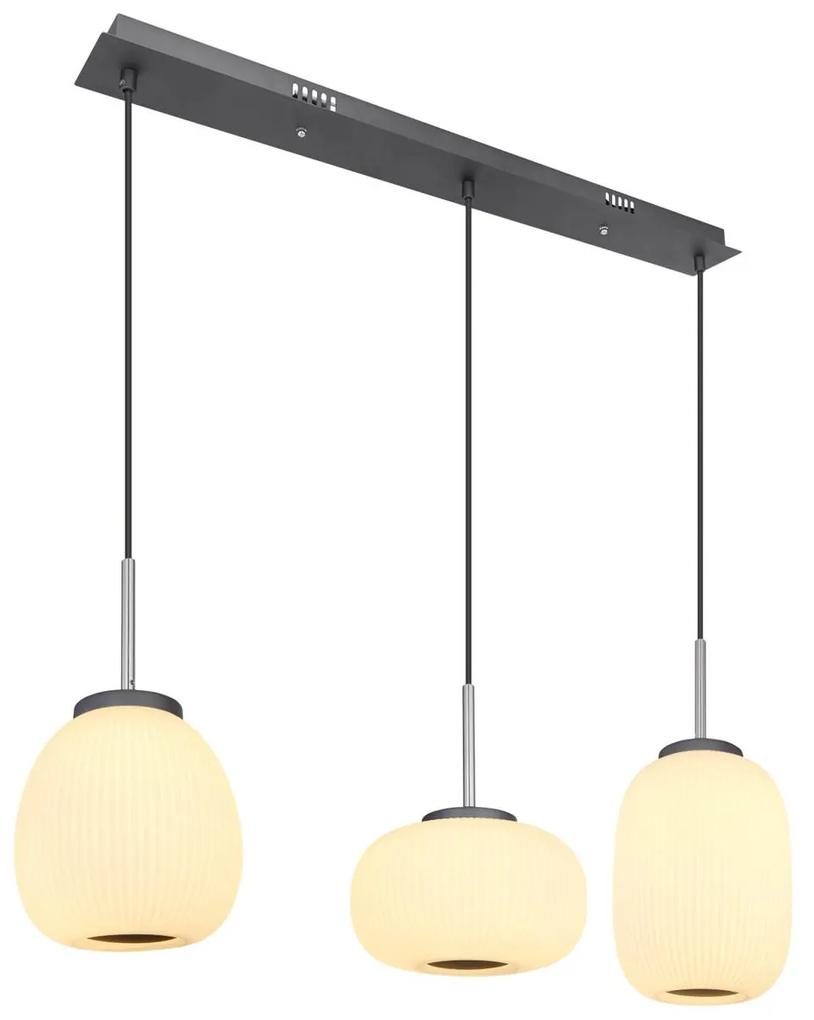Závěsné moderní LED osvětlení do kuchyně BOOMER, 45W, teplá bílá Globo BOOMER 15437H2