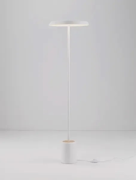 Moderní stojací lampa Ophelia Bílá