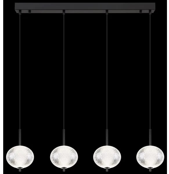 Globo 16042-4H - LED Lustr na lanku AIDA 4xLED/5,75W/230V 3000K/4500K/6500K