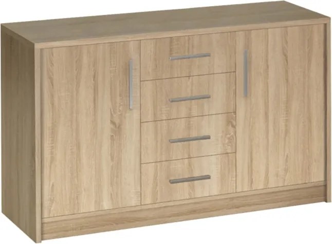 STO Komoda GENEWA 2, 140 cm Dub Sonoma