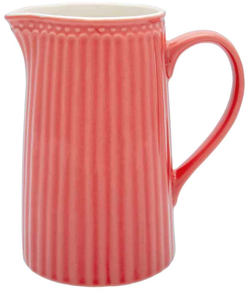 GreenGate porcelánový džbán Alice Coral 1000ml