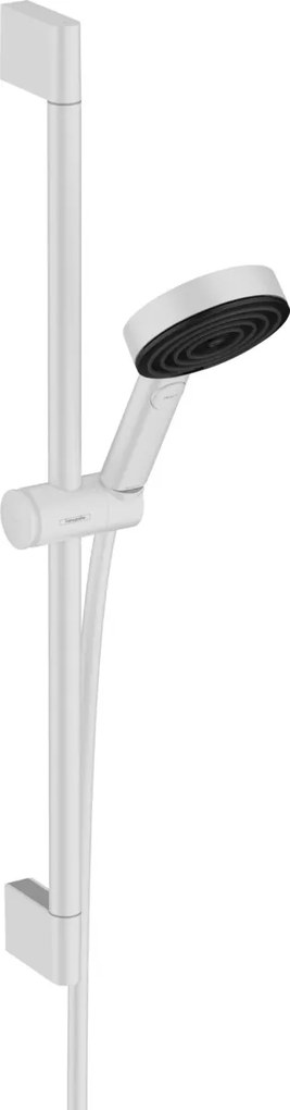 Hansgrohe Pulsify Select S, sprchová souprava 105 3jet Relaxation se sprchovou tyčí 65 cm, matná bílá, HAN-24160700