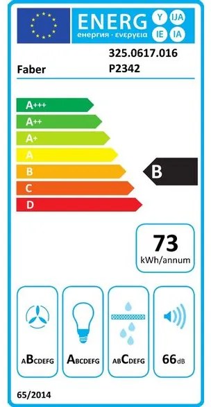 Faber STILOGLASSSMARTX/BKA90 Komínový odsavač par