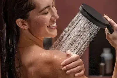 Hansgrohe Raindance Alive Select S matná černá / Sprchová hlavice / 3