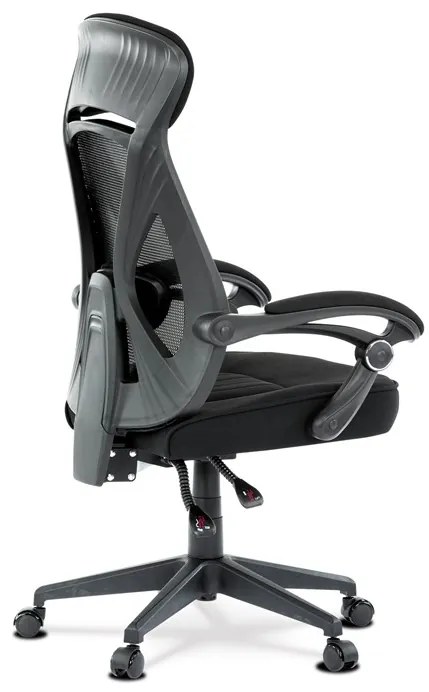 Ergonomická kancelářská židle VIGELTI - černá síťovina Barva: černá