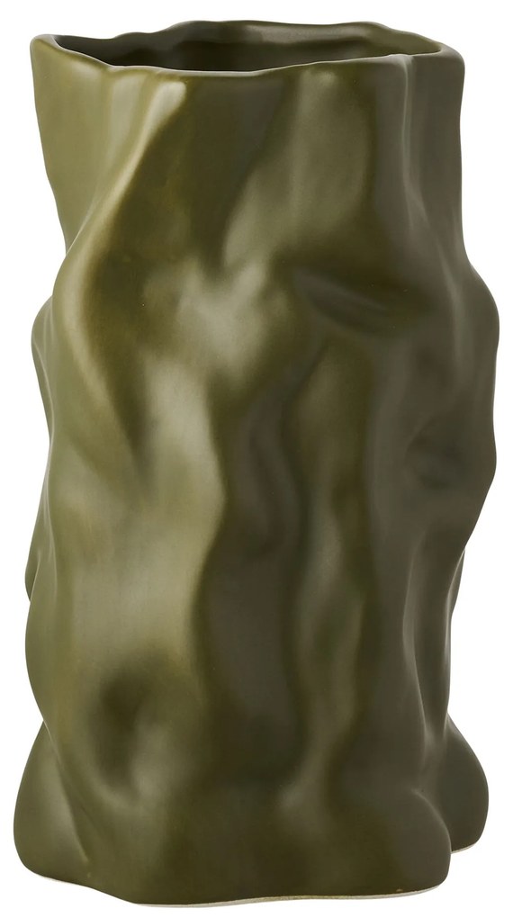House Nordic Keramická váza VASE zelená