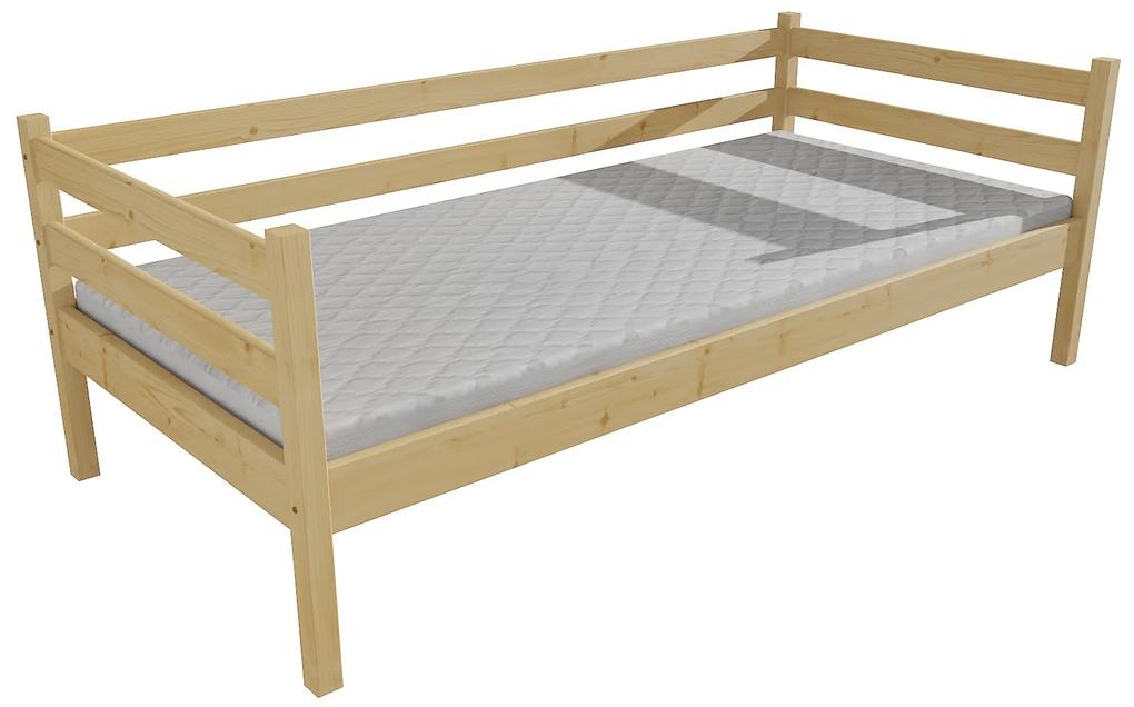 Vomaks Dětská postel DP 028 Rozměr: 80 x 200 cm, Barva: surové dřevo