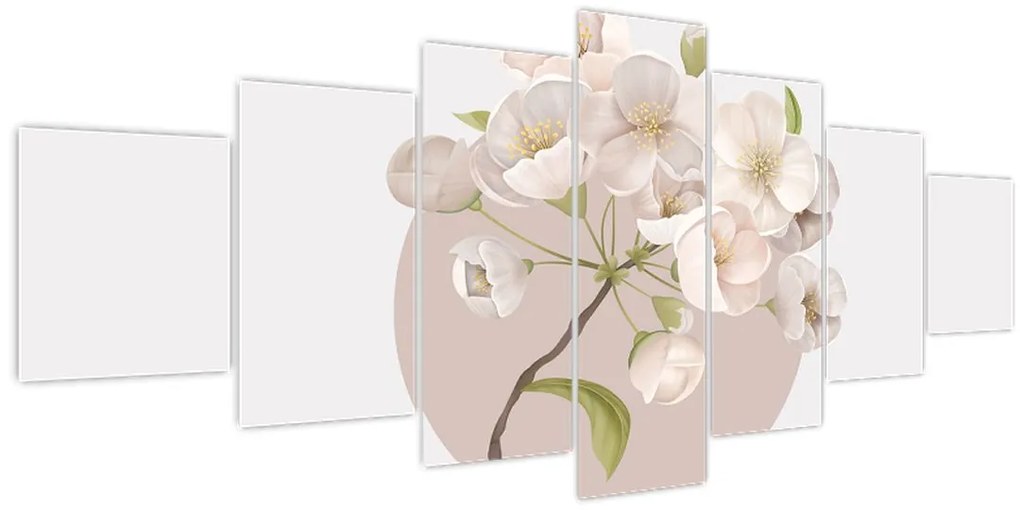 Obraz - Bloom with grace N⁰2 (210x100 cm)