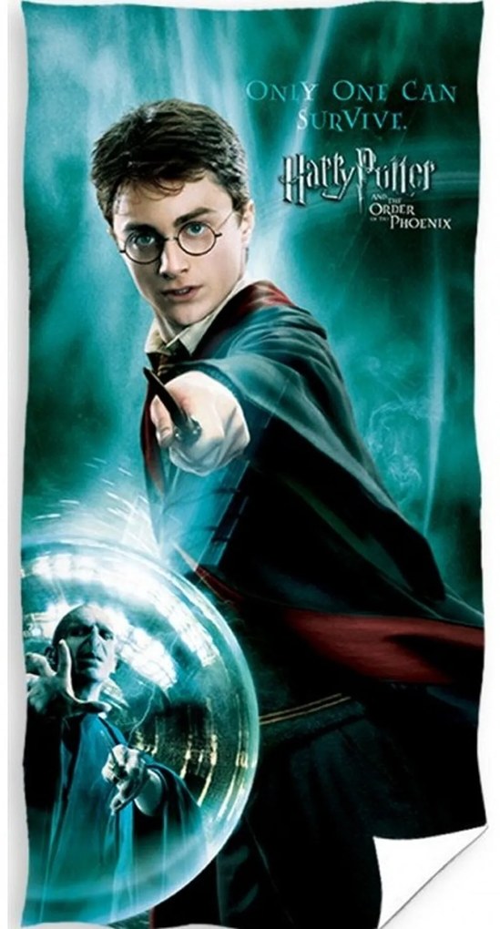 Carbotex Osuška Harry Potter Pouze jeden může přežít 70x140 cm