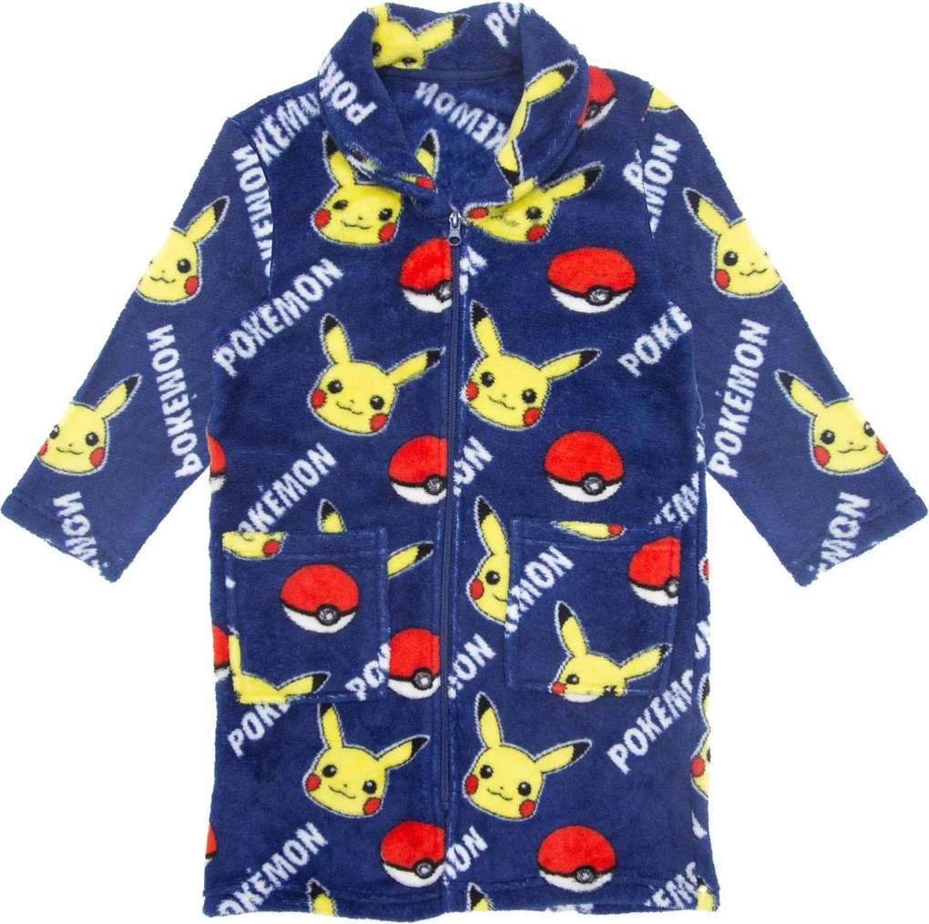 Dětský coral fleece župan Pokémon, EU 140