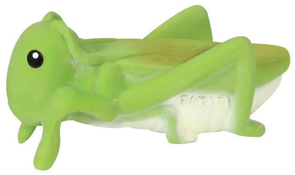 Tikiri Garden Friends - chrastítko a kousátko z přírodní gumy Luční koník