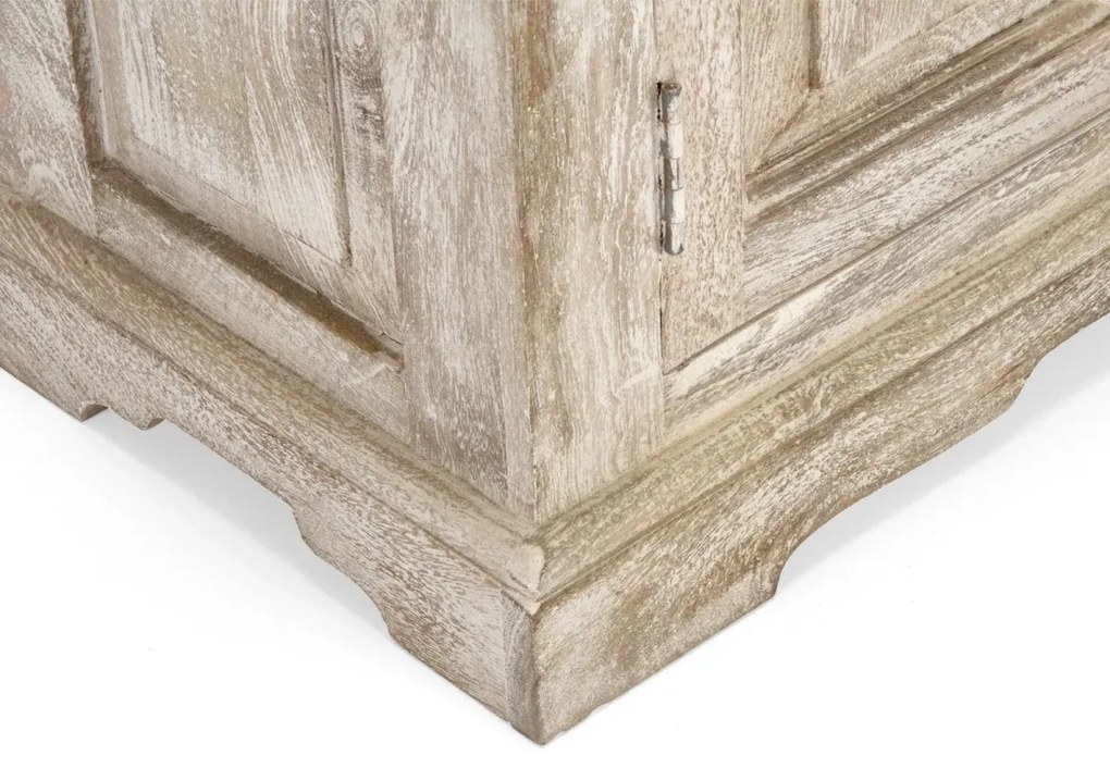 furniture-nabytek.cz - Masivní spodní dřezová skříňka Patinor Mango, lakovaná, přírodní – 73×33×61 cm