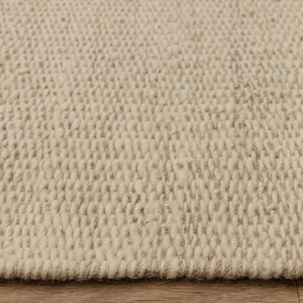 Béžový/krémový ručně tkaný vlněný koberec 200x290 cm Lima Sand – Asiatic Carpets