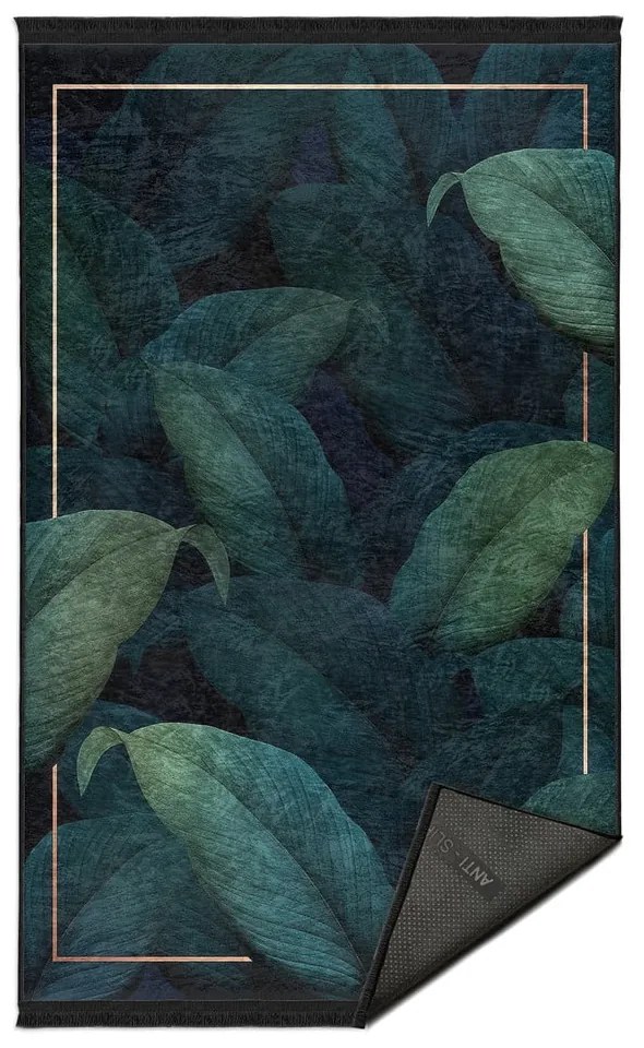 Tmavě zelený koberec 80x150 cm – Mila Home
