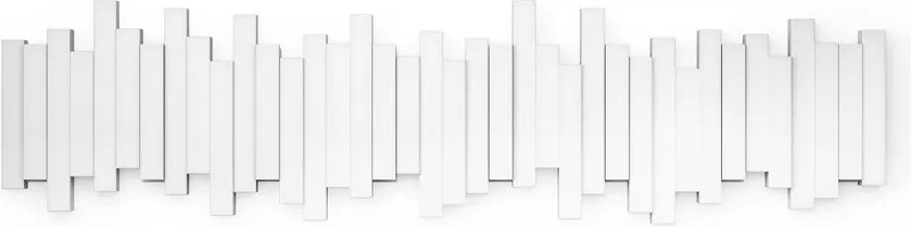 Bílý plastový nástěnný věšák 72 cm Sticks – Umbra