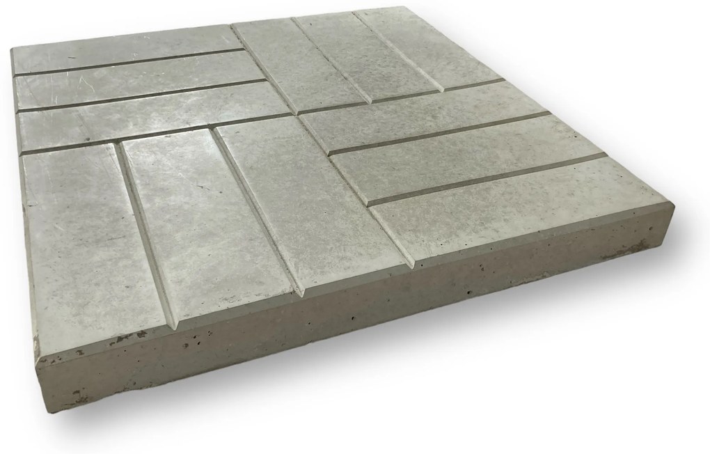 Báča Beton Plošná dlažba chodníková - Pásky hladké (50 x 50 x 5 cm) Barva: Tmavě šedá, Objednávám: Metry čtvereční