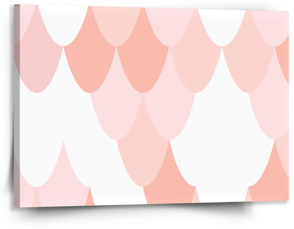 Obraz SABLIO - Růžové obloučky 150x110 cm