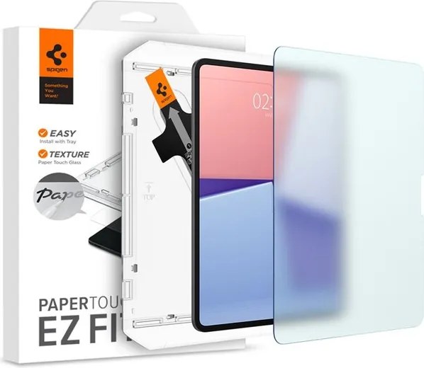 Spigen Paper Touch EZ Fit matné sklo na psaní a kreslení iPad Pro 13" (2025)