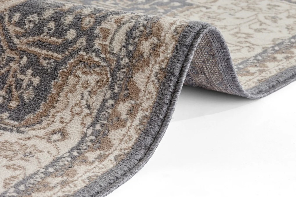 Hanse Home, Kusový koberec Terrain 105607 Orken Black Brown, 80x120, hnědá, ložnice
