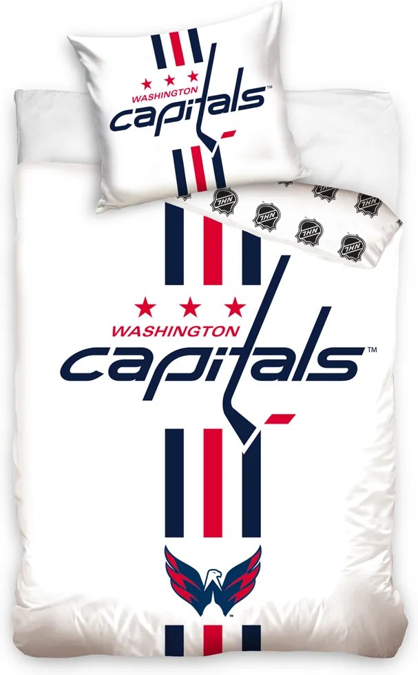 Hokejové povlečení NHL Washington Capitals White