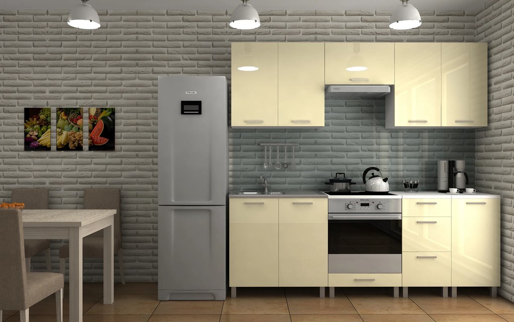 Kuchyňská linka DALL reling 220/220