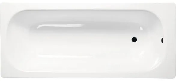 Aqualine Smaltovaná vana 170x70 cm, bílá V170X70