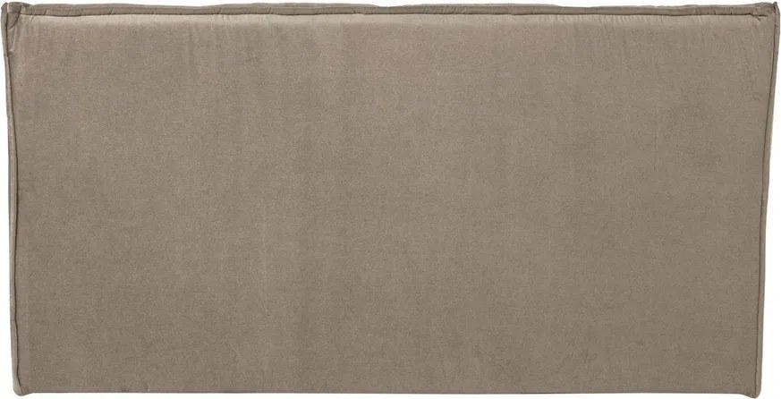 Taupe sametová polstrovaná lavice Cluster – vtwonen
