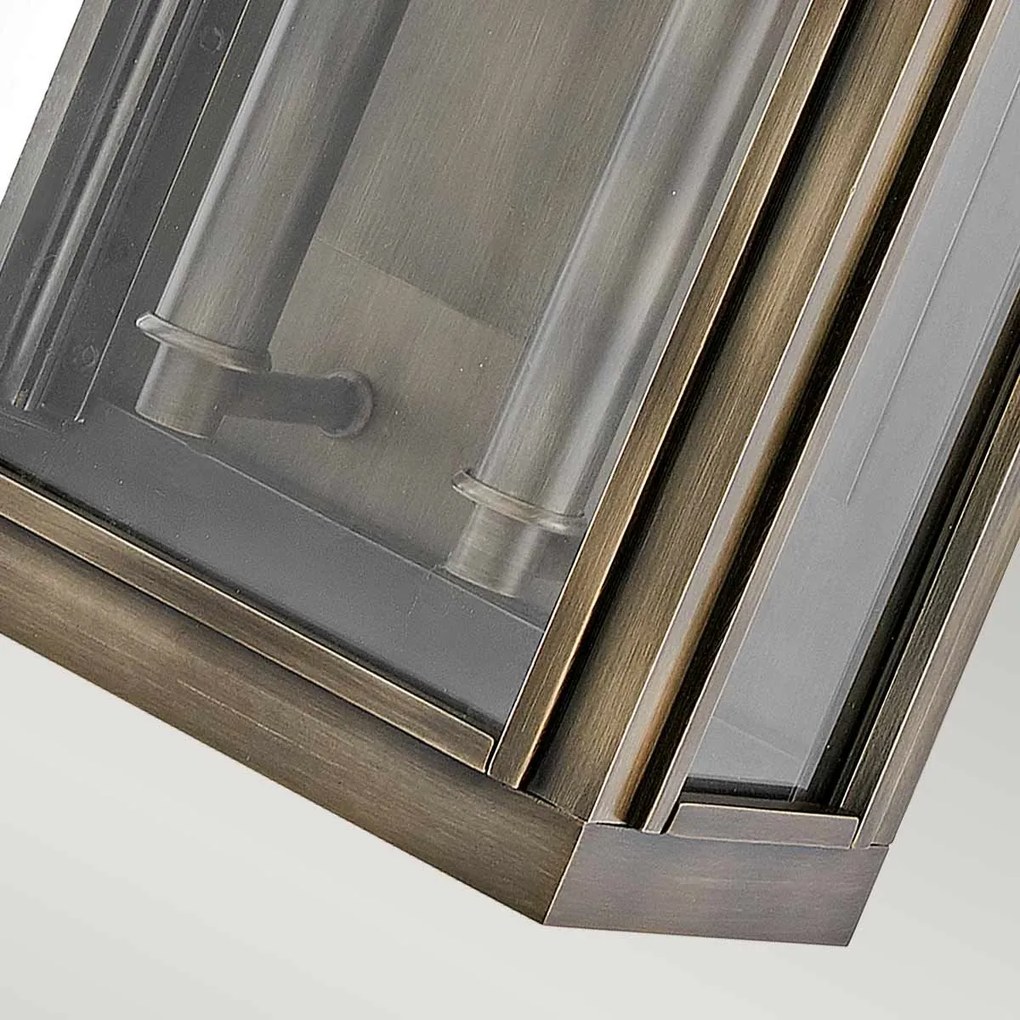 Venkovní lucerna Elstead SAG HARBOR M IP44 starý bronz 2xE14