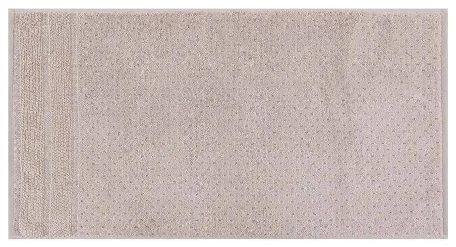 Sada 2 světle hnědých bavlněných ručníků Foutastic Arella, 50 x 90 cm