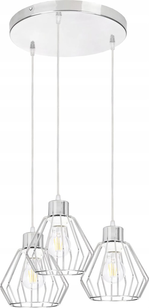 Závěsná stropní lampa Loft lustr drát E27