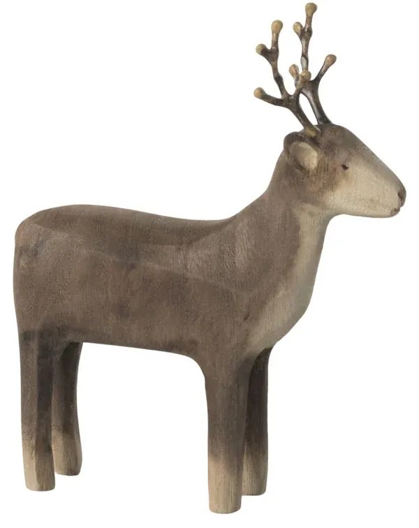Vánoční dřevěná dekorace sob Reindeer Maileg