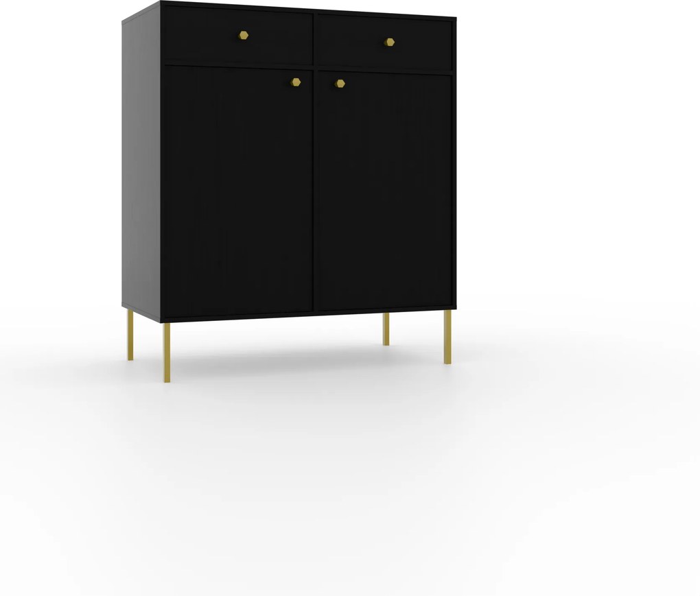 ADRK Furniture Komoda 2D 2S Tili ADRK-CHES-TIL-2D-2S-B