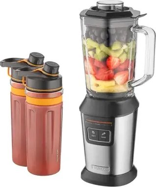 SENCOR SBL 7550SS šedá / smoothie mixér / 800W / 2x 600ml