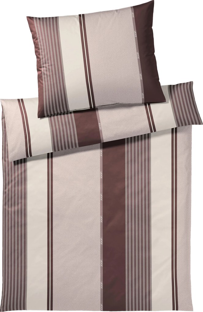 XXXLutz OBOUSTRANNÉ POVLEČENÍ, makosatén, červená, 140/200 cm Elegante - Povlečení - 004977062001