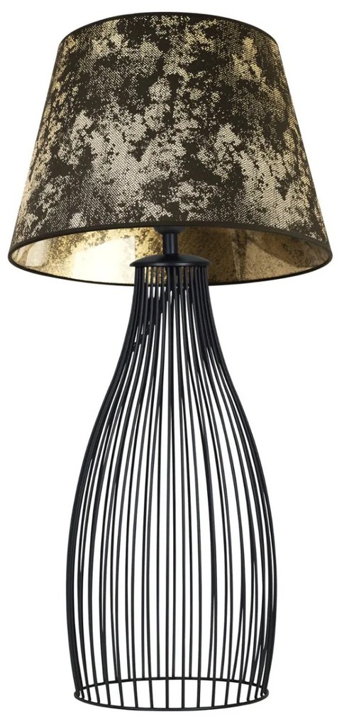 Stolní lampa WERONA, 1x textilní stínítko (výběr ze 6 barev)